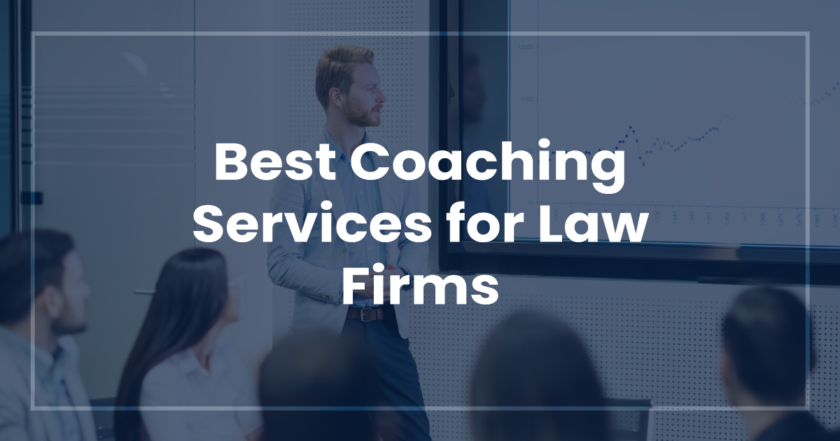 Best Coaching Services for Law Firms - LawRank